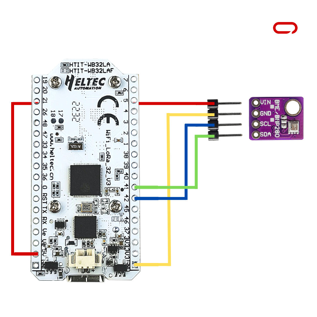 How To Add Telemetry Sensor To Heltec Lora V3 Meshtastic Node With Bme280 