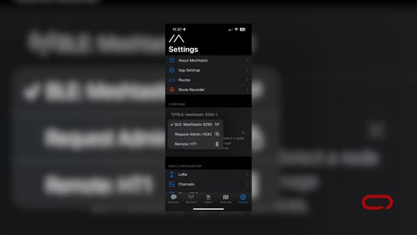 Remote Control Your Meshtastic Node Using Your Phone Through Mesh